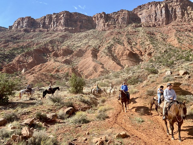 Horseback Riding in Moab Utah - Writing Horseback
